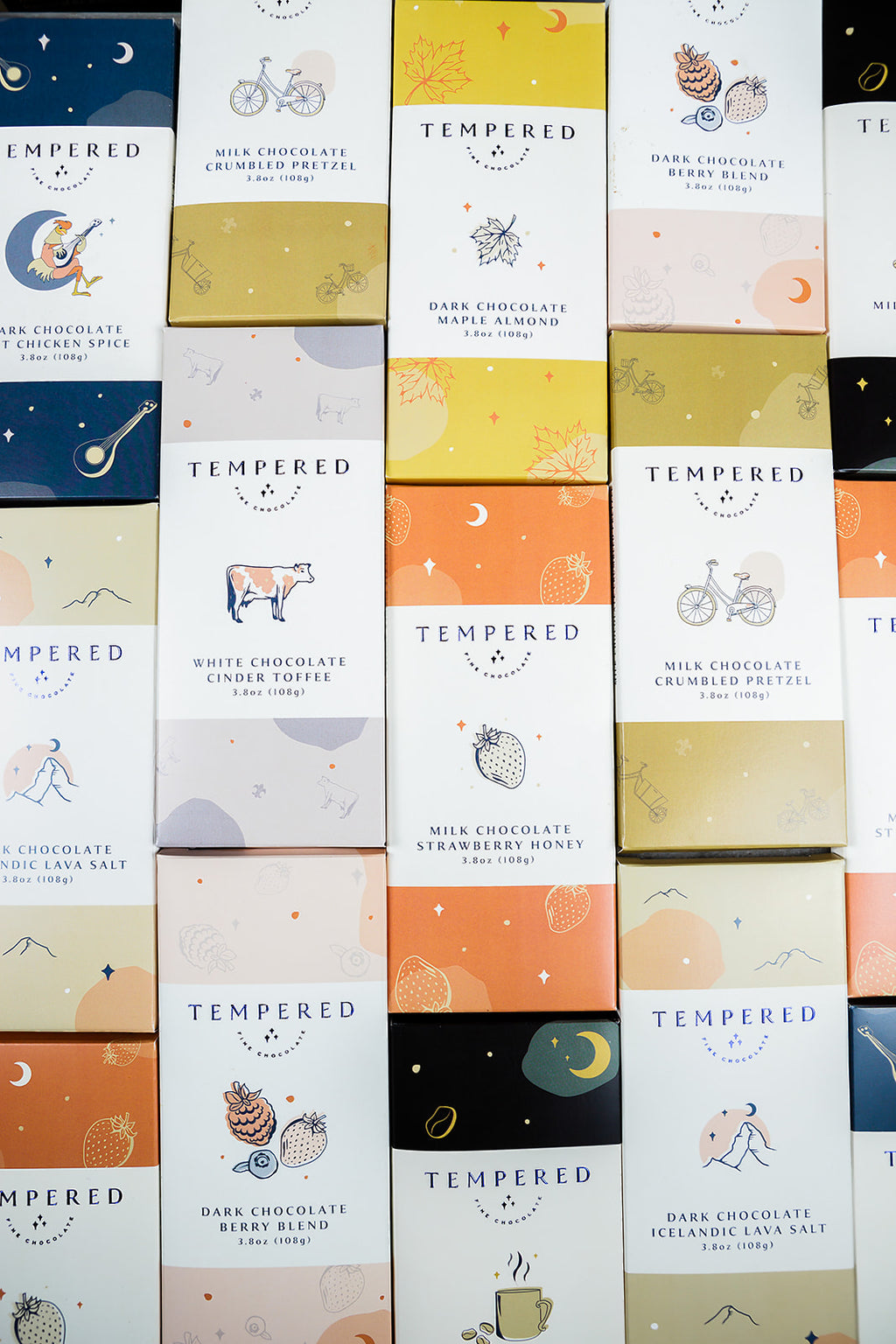 Chocolate Bar Variety Pack (8 Flavors) – Tempered Fine Chocolates